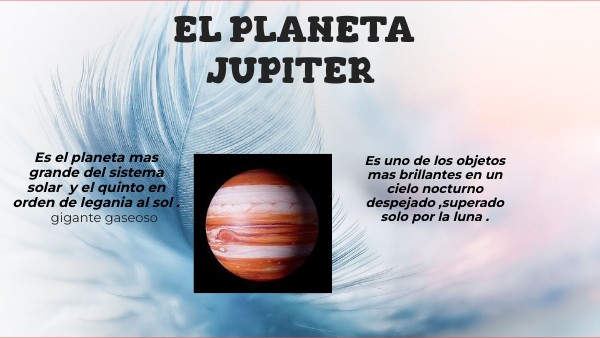 El planeta jupiter | Genially