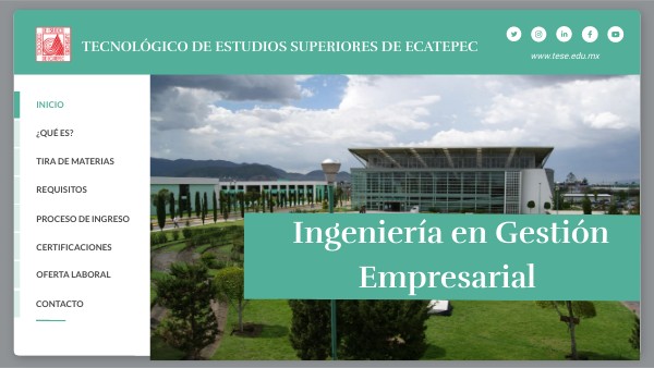 Ingeniería en Gestion Empresarial