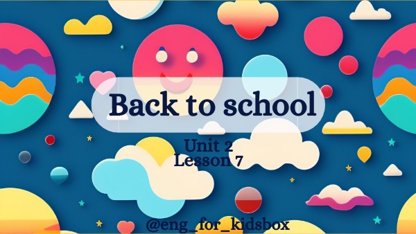 KB2 Unit 2 Lesson 7 | Genially