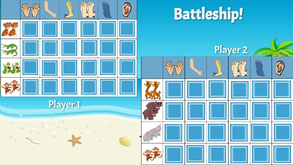 Battleship animals/body | Genially