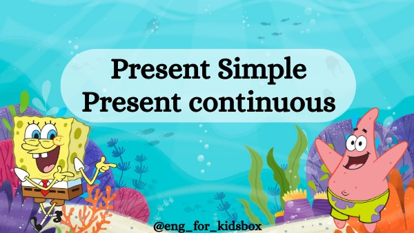 Present Simple Present continuous | Genially