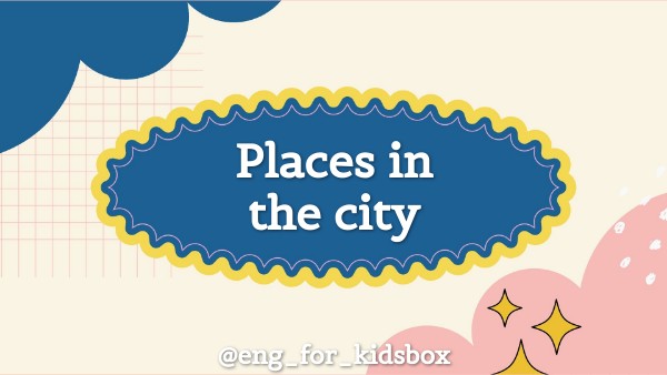 Places in the city | Genially