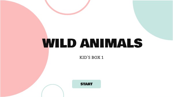 Wild animals | Genially