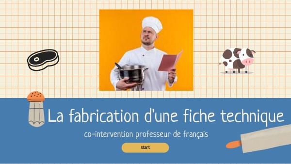 La fabrication d'une fiche technique | Genially