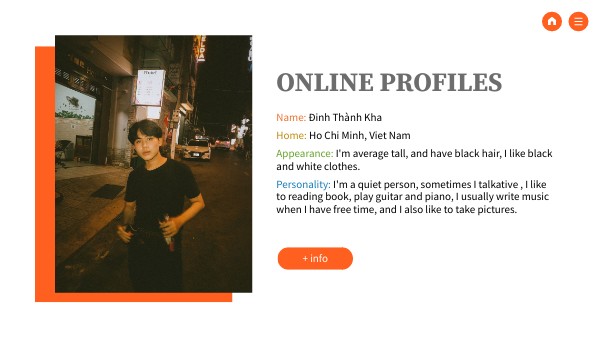 online profile