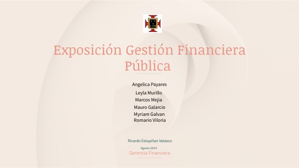 Exposición Final