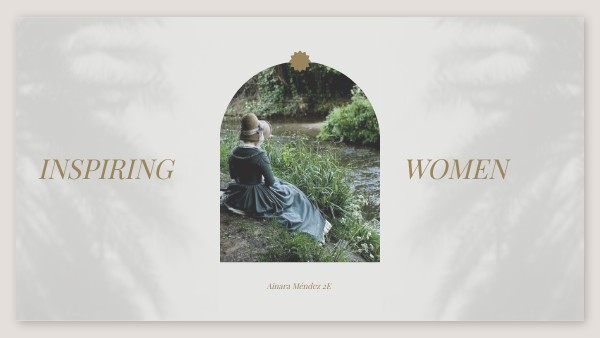 Inspiring women | Genially