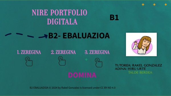 Nire portfolioa B2 | Genially