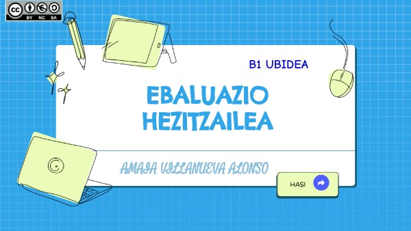 EBALUAZIOA B1