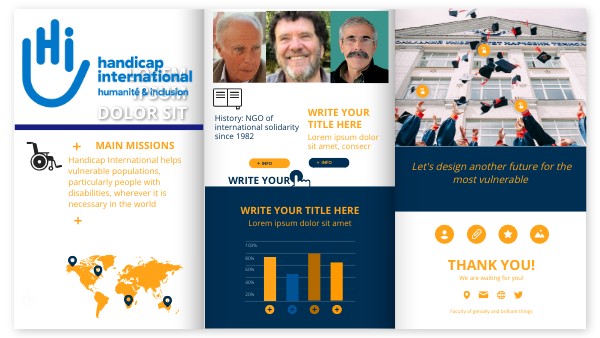 UNIVERSITY TRI-FOLD BROCHURE