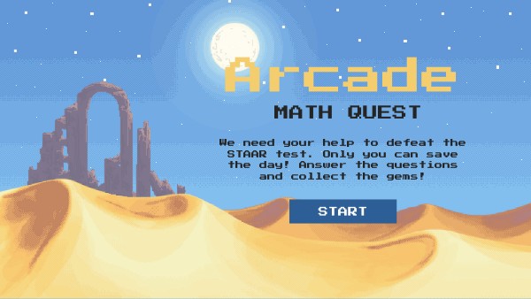 Arcade Math Quest | Genially