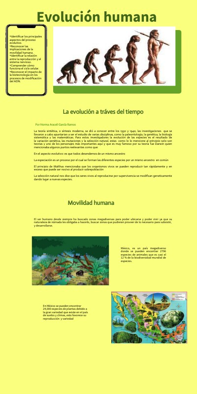 Evolución humana | Genially