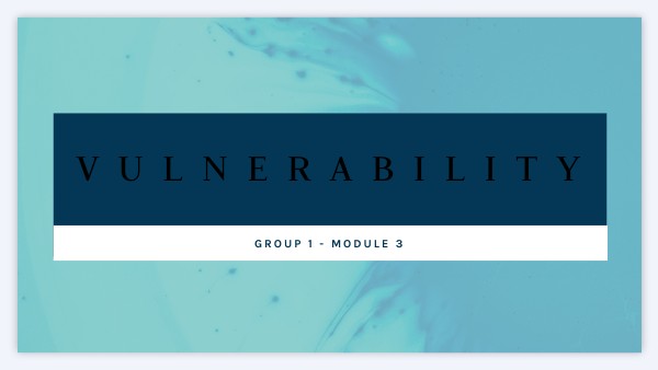 Vulnerability
