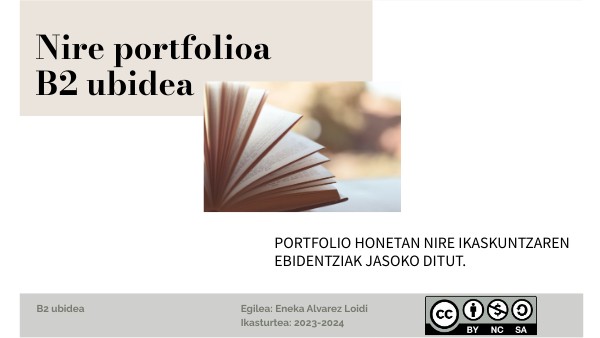 B2UBIDEA PORTFOLIOA | Genially
