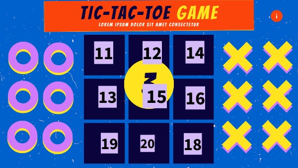 TIC-TAC-TOE GAME | Genially