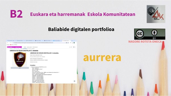 B2 Euskara eta harremanak eskola komunitatean | Genially