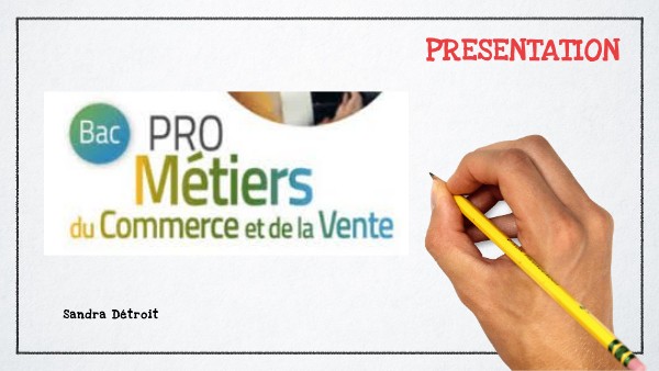 Présentation BAC PRO MCV