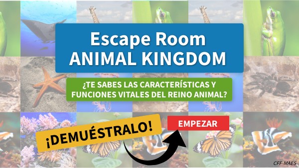 FUNCIONES VITALES REINO ANIMAL - ESCAPE ROOM | Genially
