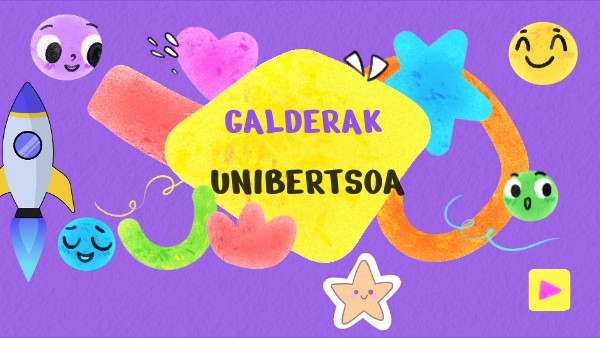 UNIBERTSOA | Genially