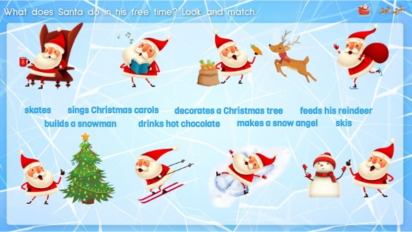 Santa's free time | Genially