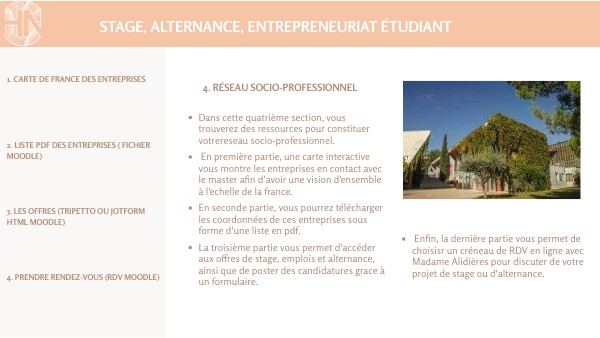 4. réseau socio-pro | Genially