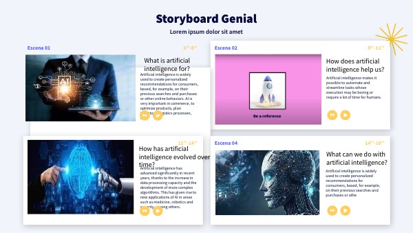 STORYBOARD GENIAL | Genially