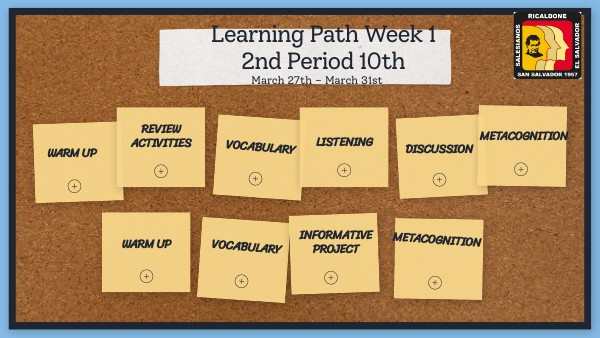 week 1 second period | Genially