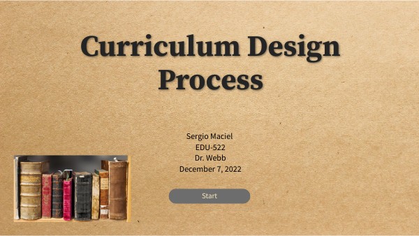 Curriculum Design Theories