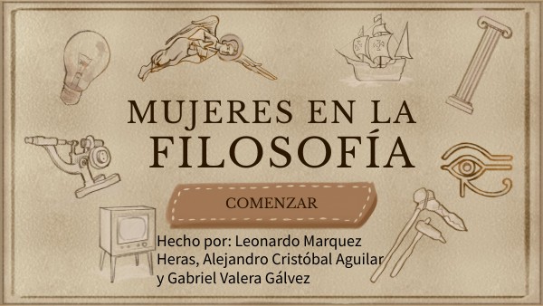 PRESENTACIÓN MUJERES FILOSOFAS