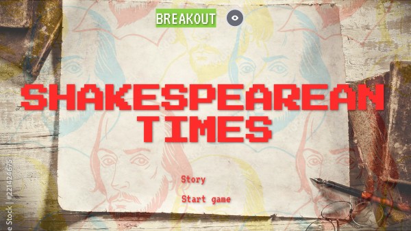 Shakespear breakout | Genially