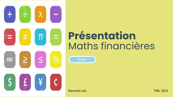 Co-int Math financières