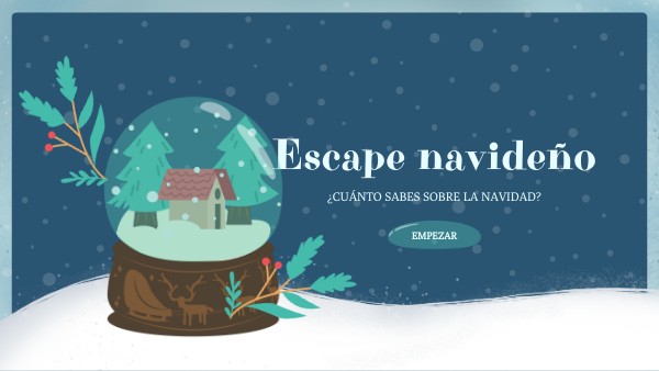 ESCAPE ROOM NAVIDEÑO