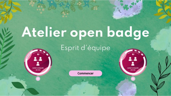Atelier Esprit d'équipe | Genially