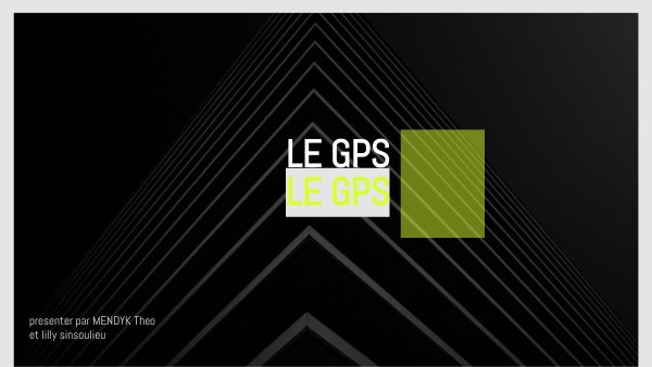 le gps | Genially