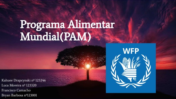 Trabalho sobre a PAM | Genially