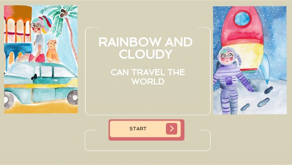 RAINBOW AND CLOUDY AUDIO | Genially