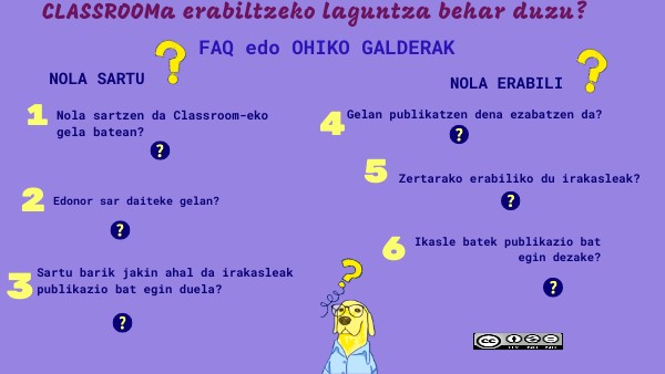 CLASSROOM FAQS | Genially