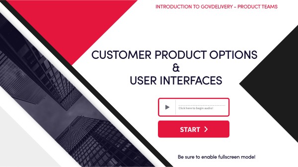 Customer Options/Interfaces - govDelivery Product Course | Genially
