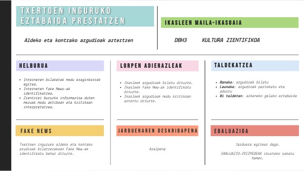 M3.A2.2 Ataza: Ikasleen konpetentzia digitala eremuetan