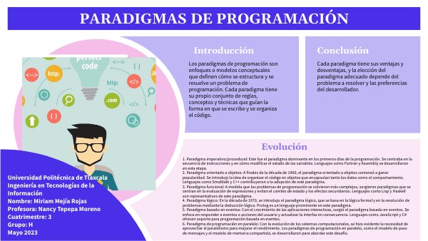 Paradigmas de programación | Genially