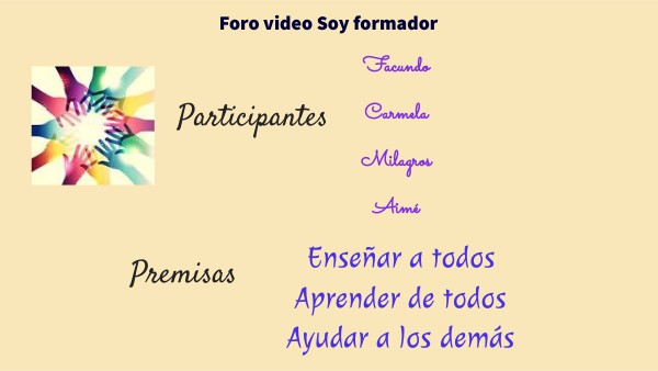 Análisis del video Soy formador | Genially