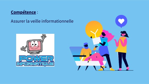 Compétence Assurer la veille informationnelle | Genially