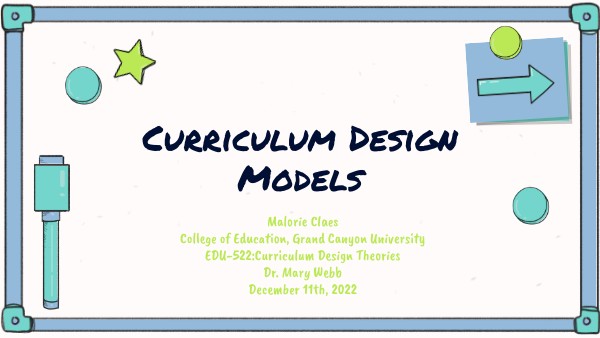 Curriculum Design Models | Genially