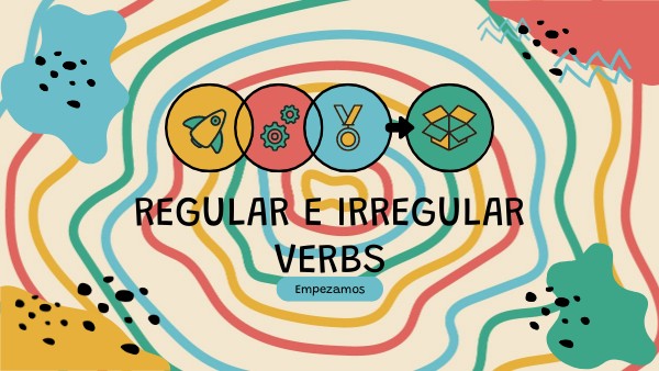 Verbos regulares e irregulares | Genially