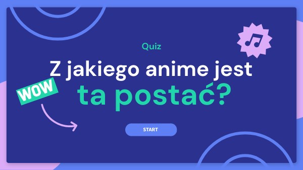 Z jakiego anime jest ta postać?