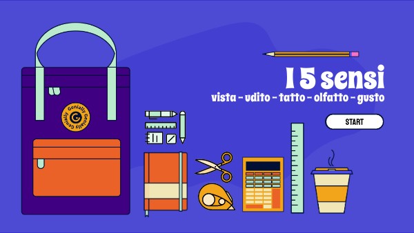 I 5 sensi - classi prime | Genially