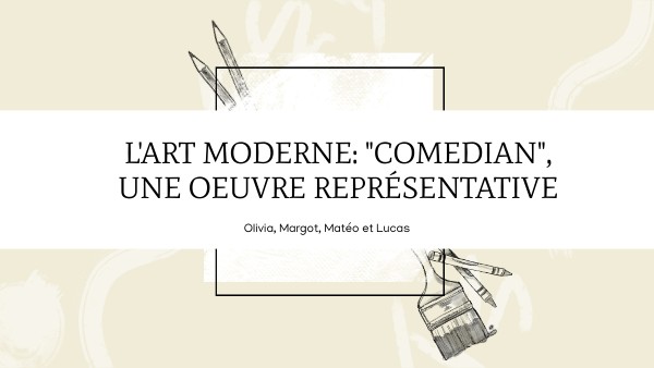 L'art moderne | Genially