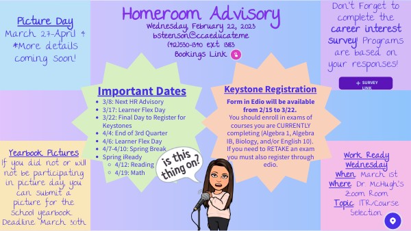 Advisory 2.22.23 | Genially