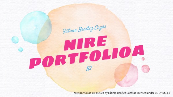 Nire portfolioa B2 | Genially