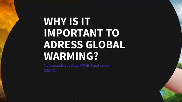 global warning | Genially